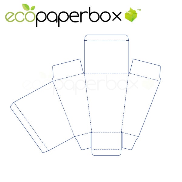 Custom Upper wide and lower narrow tube box trapezoidal box structure ...